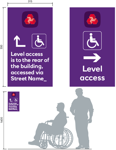 Level Access Signs