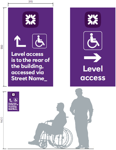 Level Access Signs